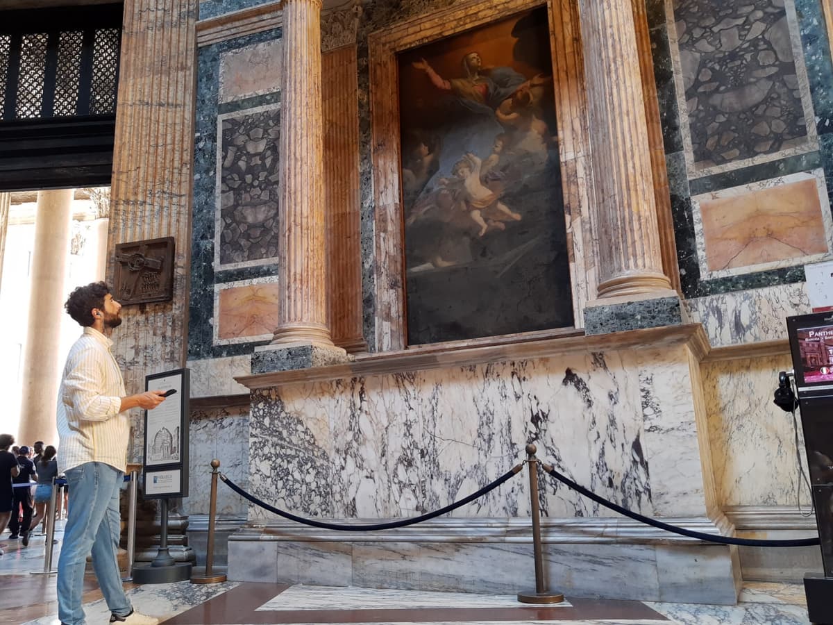 Rome: Skip the line Pantheon ticket + Audioguide